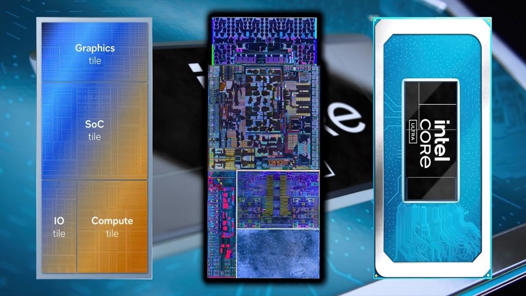 Intel presenta sus CPUs chiplet: Core Ultra Meteor Lake