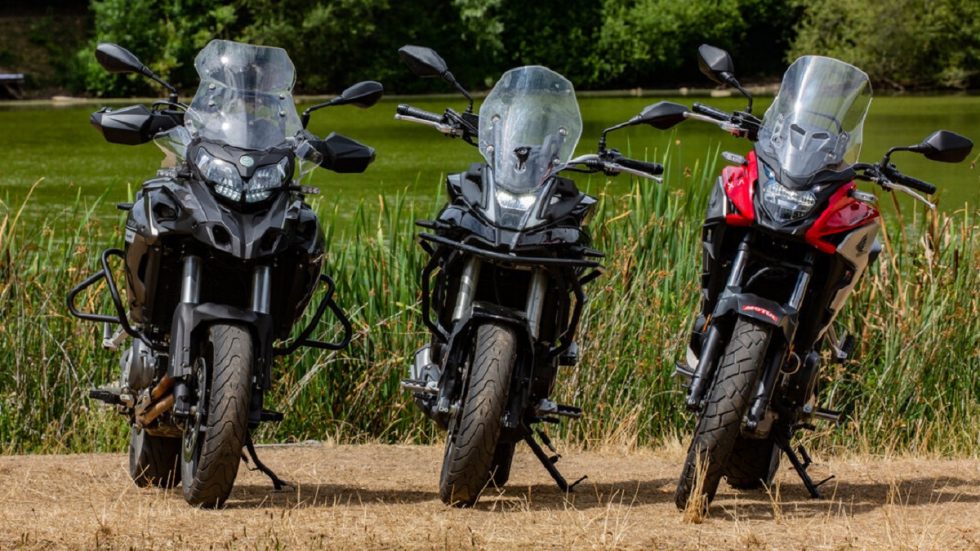 Honda NX500, Voge 525DSX y Benelli TRK 502 X: ventajas e inconvenientes